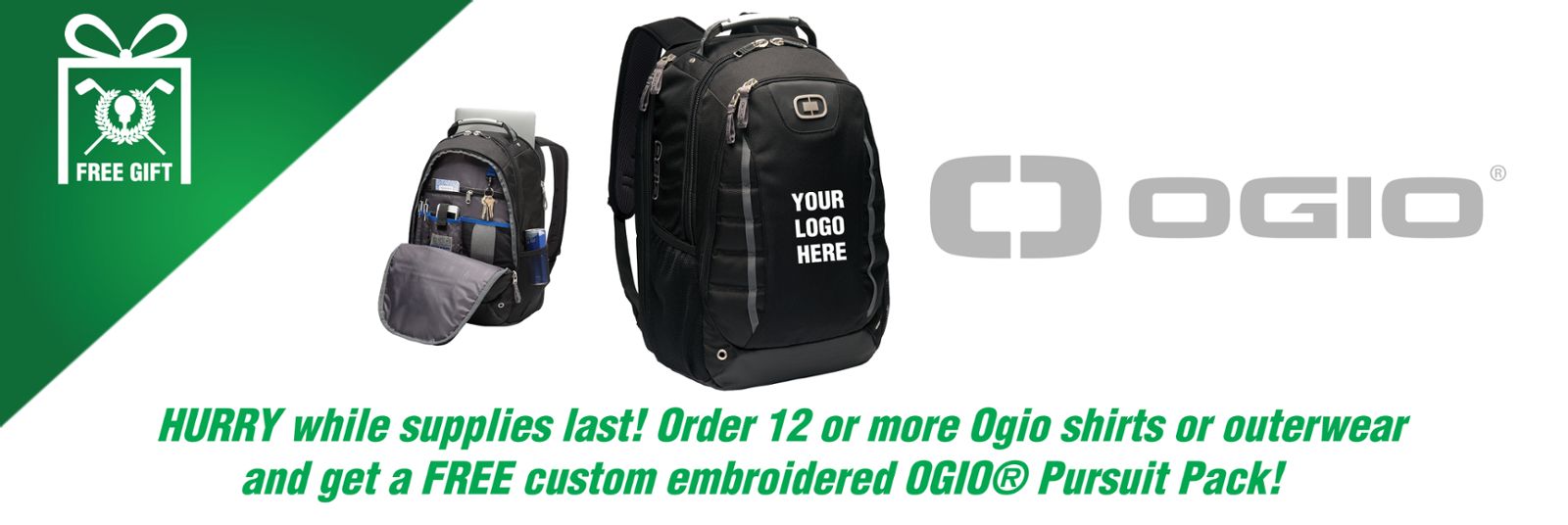 Ogio Shirts Embroidered With Your Logo | ProGolfShirts.com